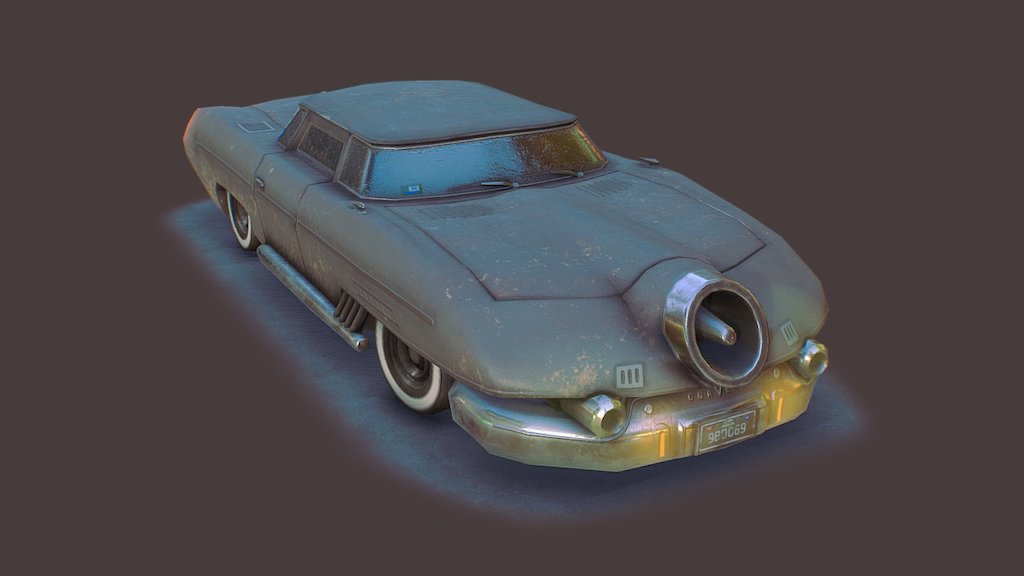 Classic Fallout 1 Corvega - 3D model by quaz30 [c141259] - Sketchfab