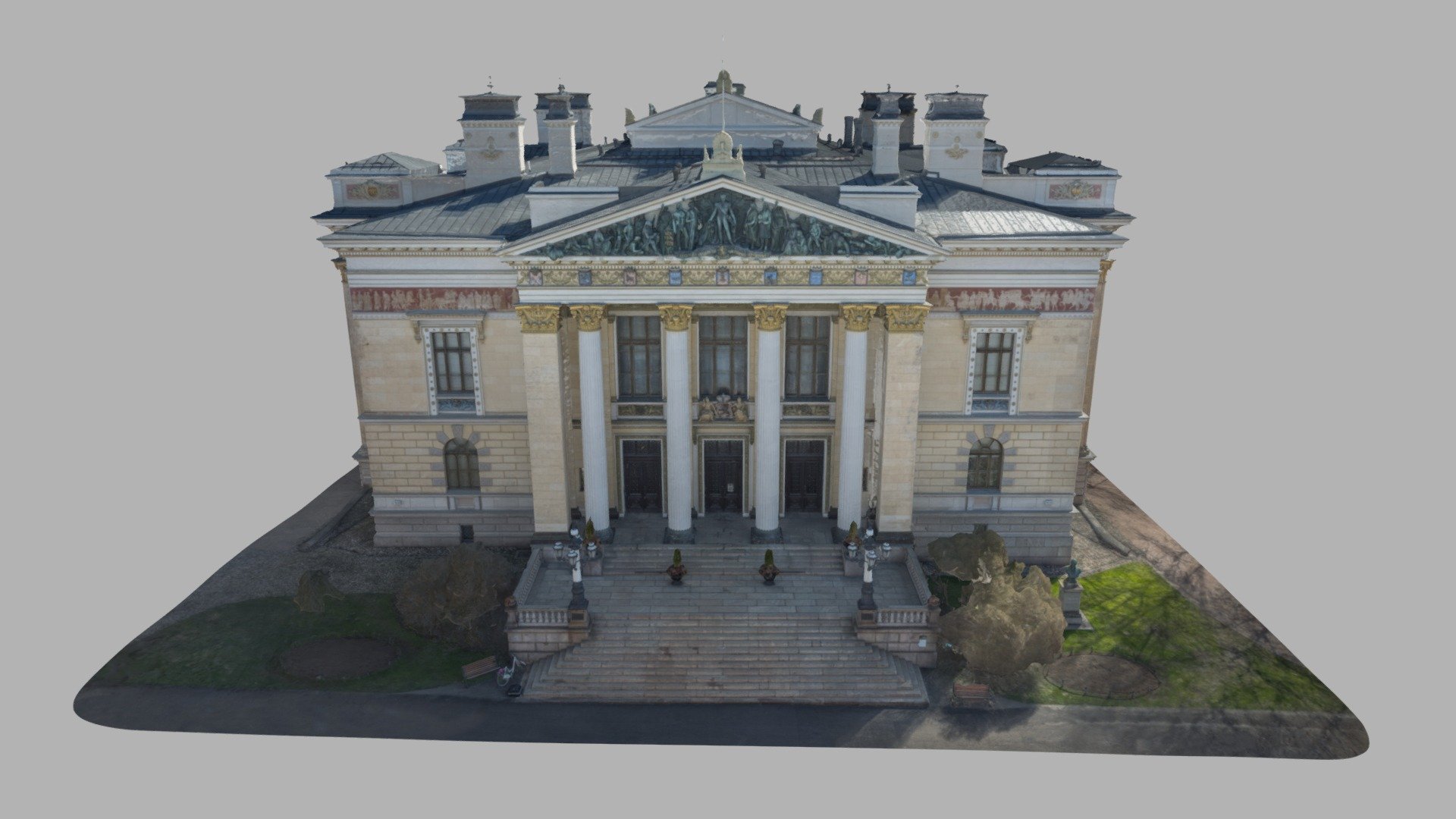 Säätytalo - House of Estates - Download Free 3D model by Senaatti ...