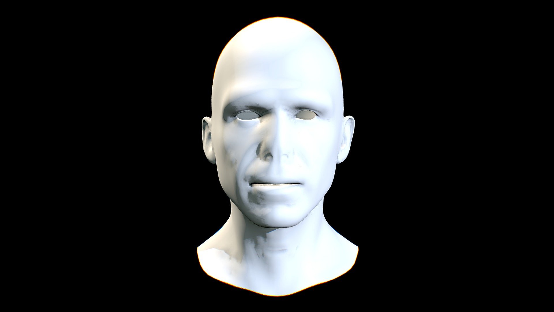 LORD VOLDEMORT_HEAD_RALPH FIENNES - Download Free 3D model by mono ...
