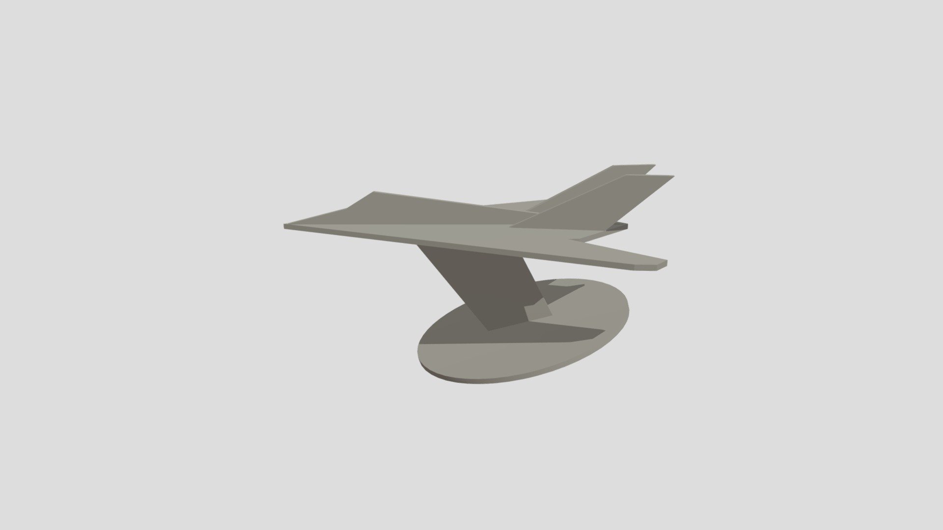 Plane Paper Weight - 3D model by bryden.armstrong [c1443d3] - Sketchfab