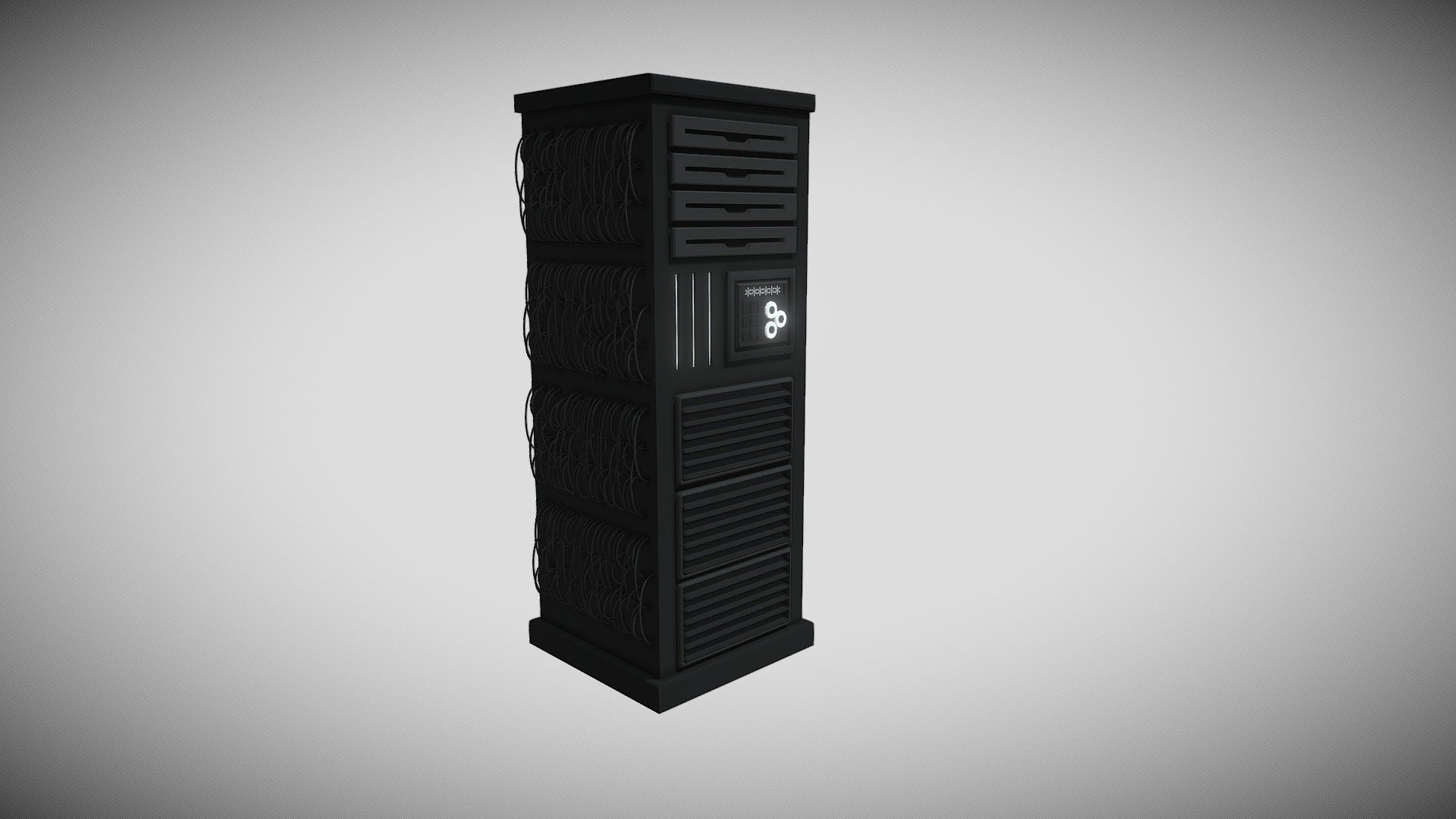 Server Rack - Download Free 3D model by Shalmon (@nashalanandas ...