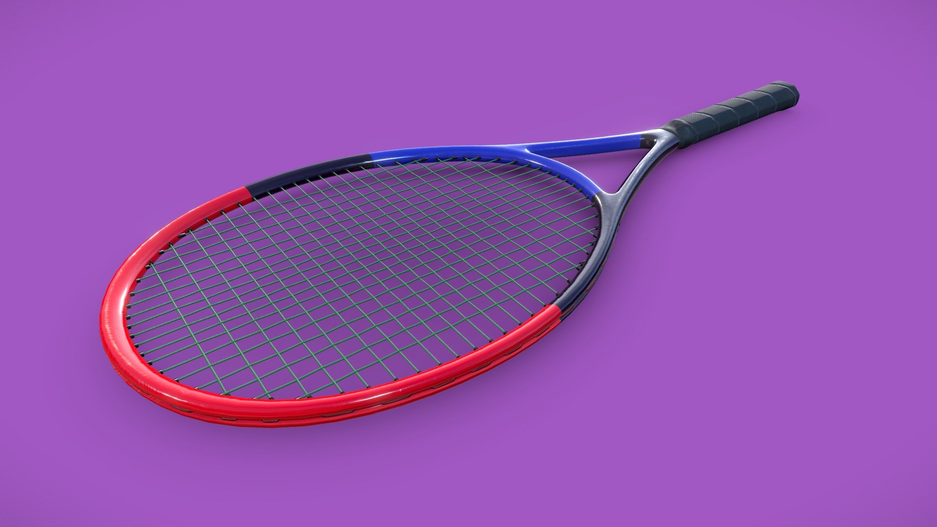 Tennis Racket - Buy Royalty Free 3D model by PBR3D [c144f8b ...