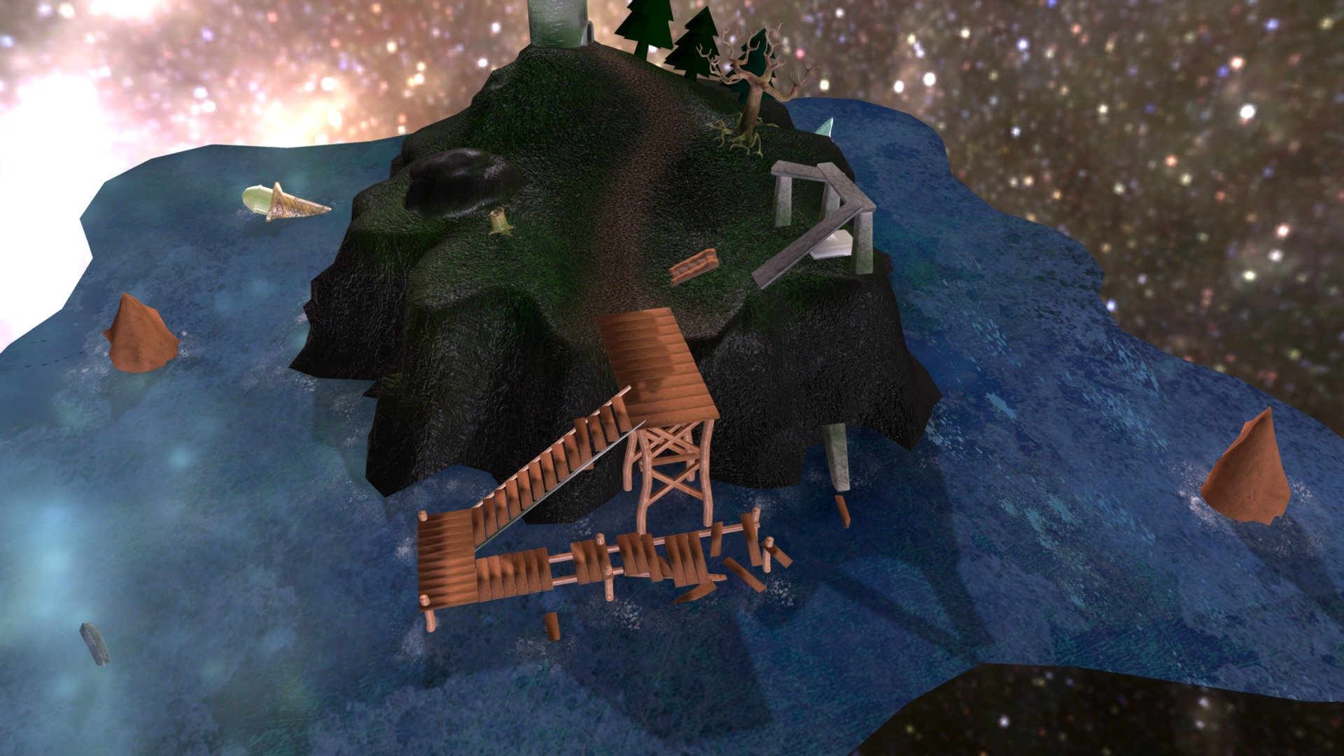 isla perdida IV - 3D model by valentineIV [c1450d9] - Sketchfab