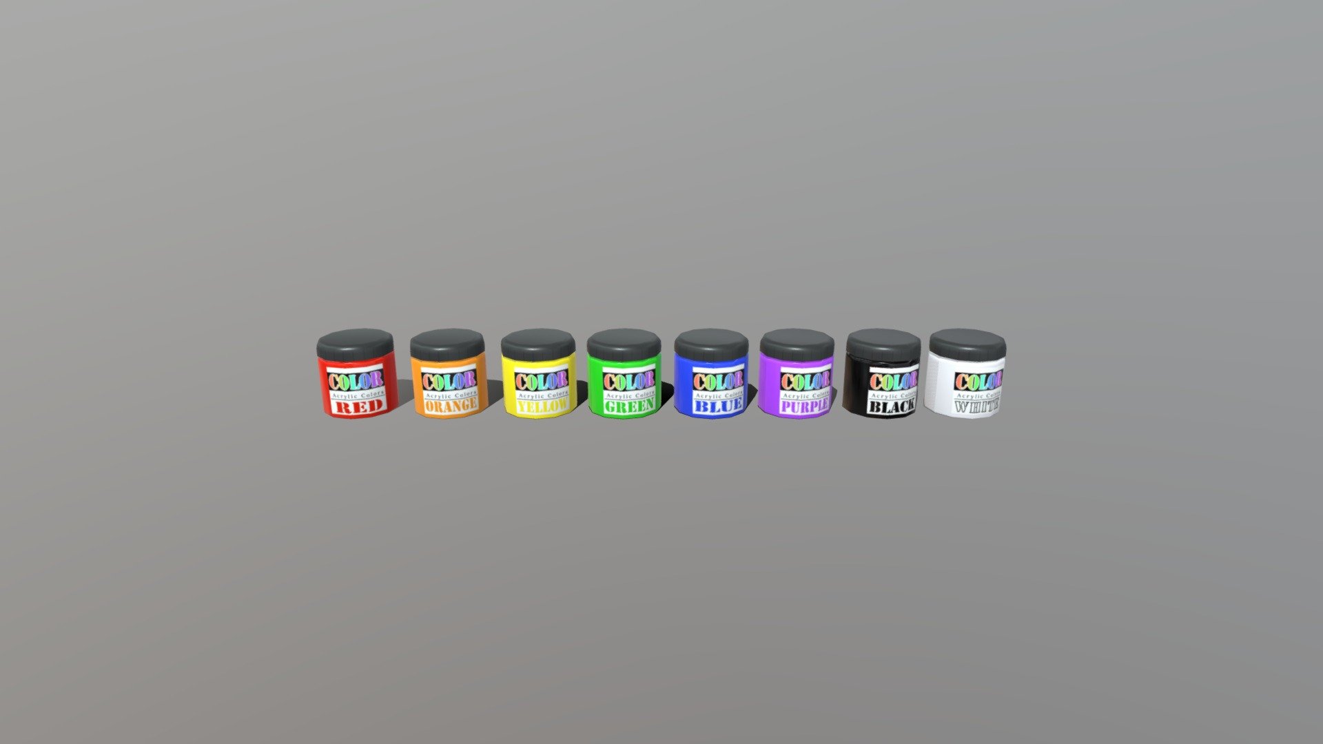 Paint Can - Download Free 3D model by kyuukonneko [c1451d7] - Sketchfab