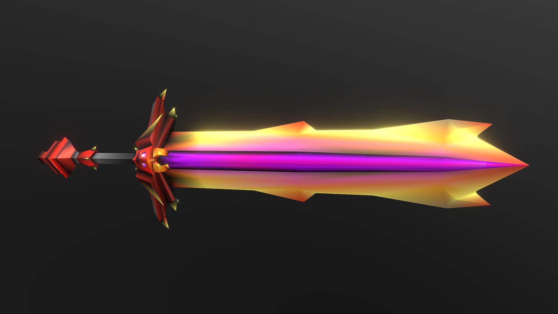 Retro Dragon Blade - Download Free 3D model by Mesh-Base [c146d7a ...