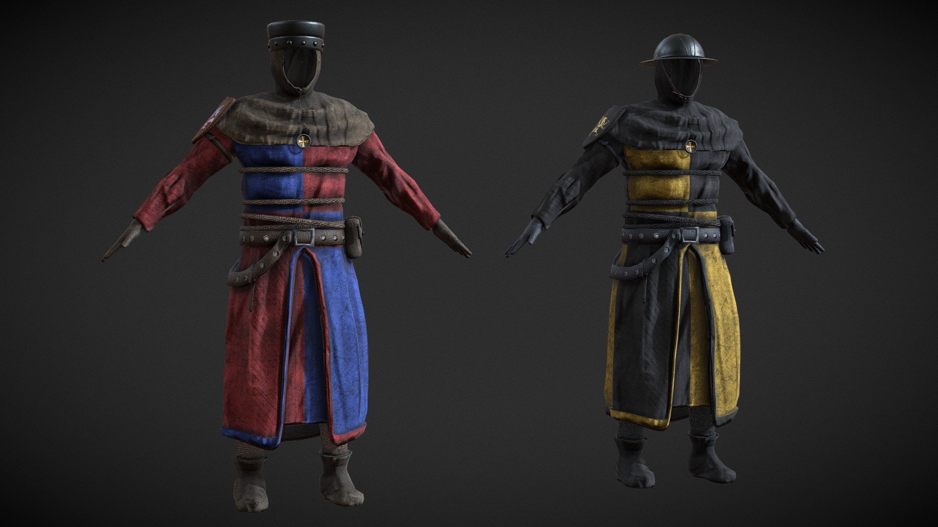 Sergeant At Arms Medieval Fantasy Armor - Buy Royalty Free 3D model by ...
