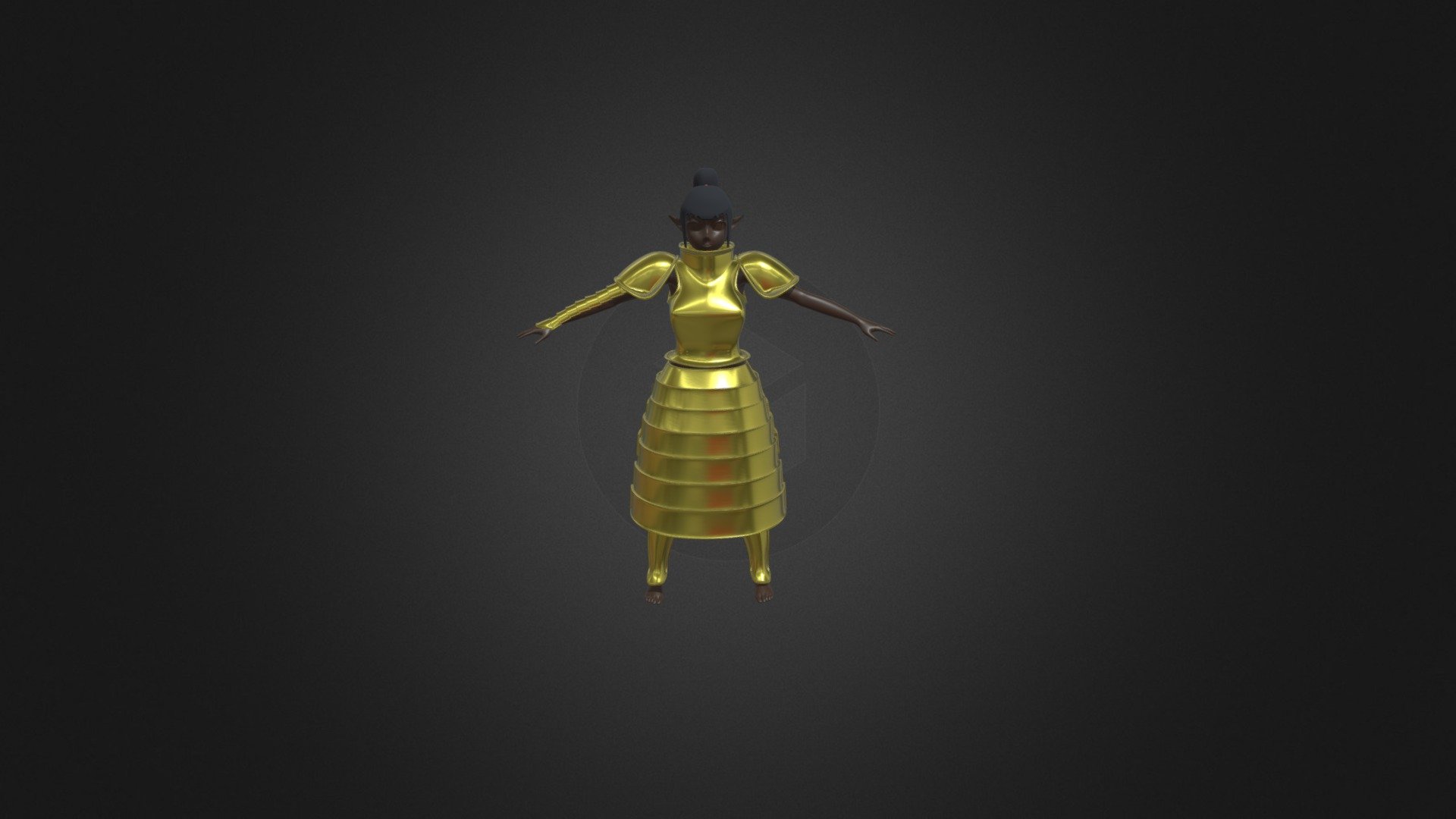 Sahara Armor (in progress) - 3D model by Mareletartist [c14a3ea ...