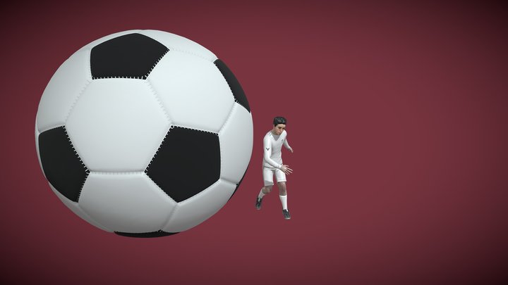 Goalkeeper 3D models - Sketchfab