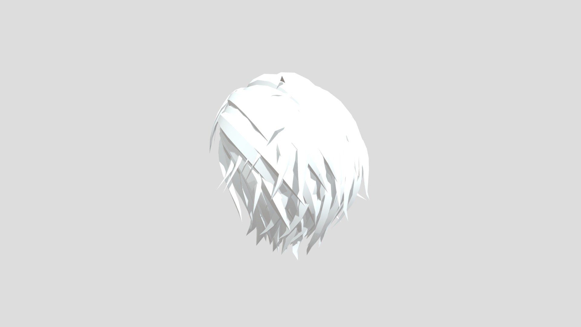 Slicked back hair - 3D model by sokool4u [c14e4d4] - Sketchfab
