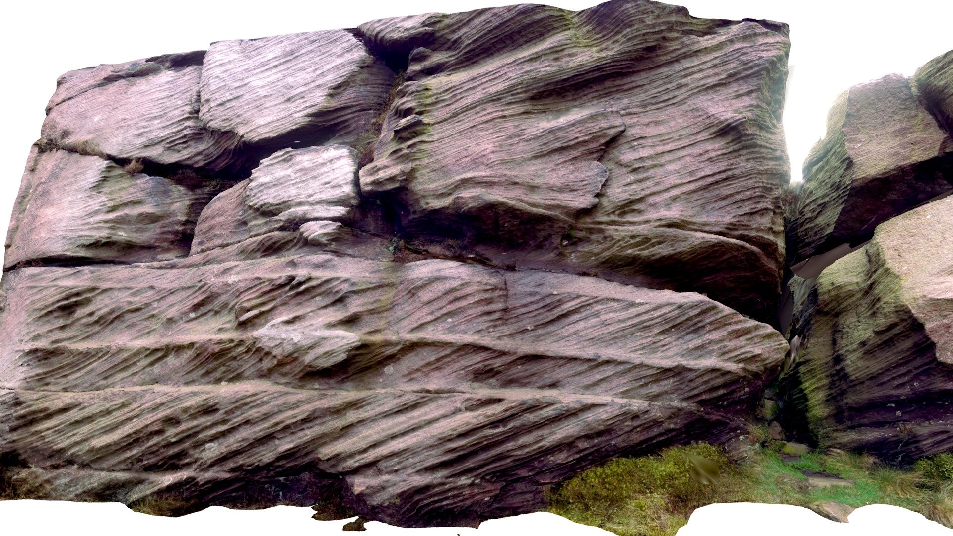 Peak District: Wind Weathered Rocks - 3D model by 9of9 [c14e65a ...