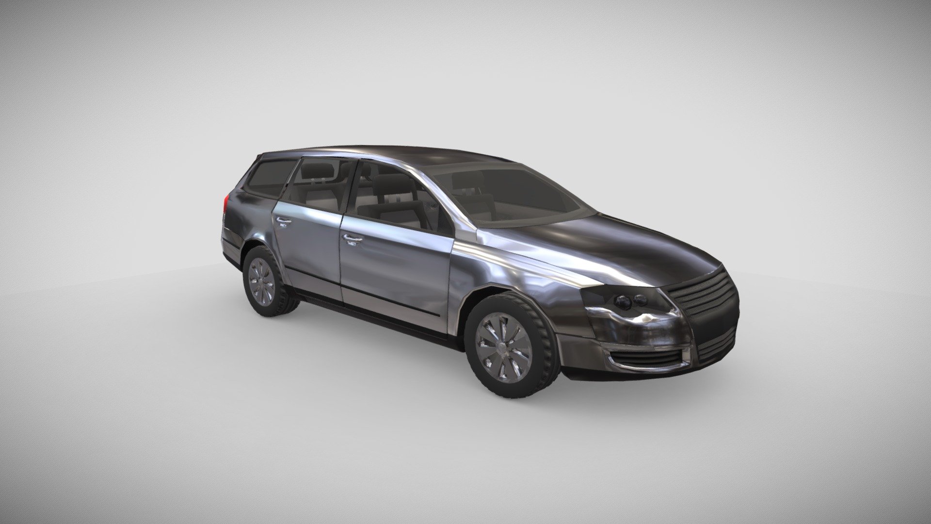 Generic USA/EU Station wagon - Download Free 3D model by Anserkon ...