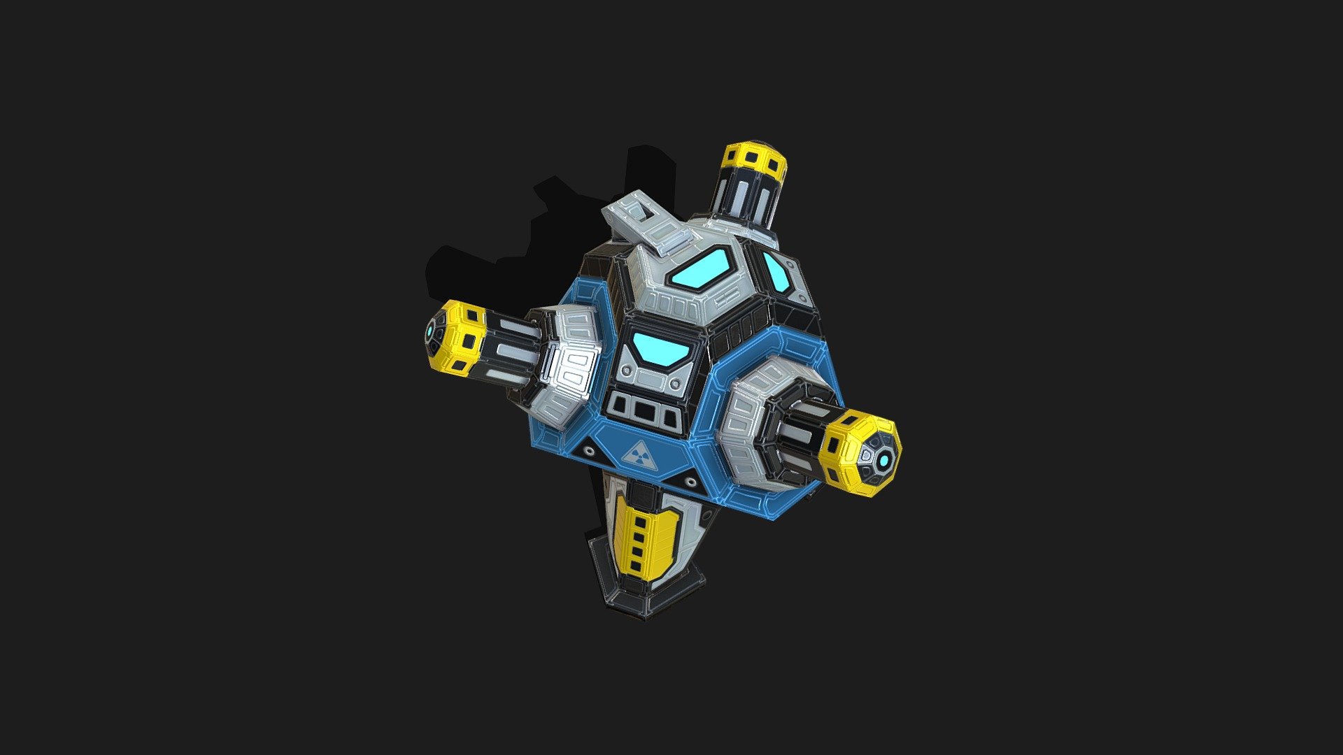 xWar: Emp Launcher - 3D model by Miguel Beckers (@miguelbeckers ...
