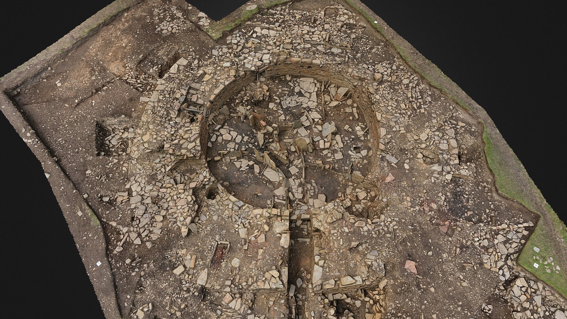The Cairn Broch (Low Res), Orkney - 3D model by Dr Hugo Anderson ...