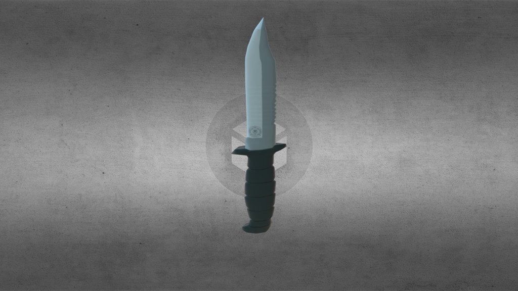 Combat Knife - 3D model by turtleshank [c152307] - Sketchfab