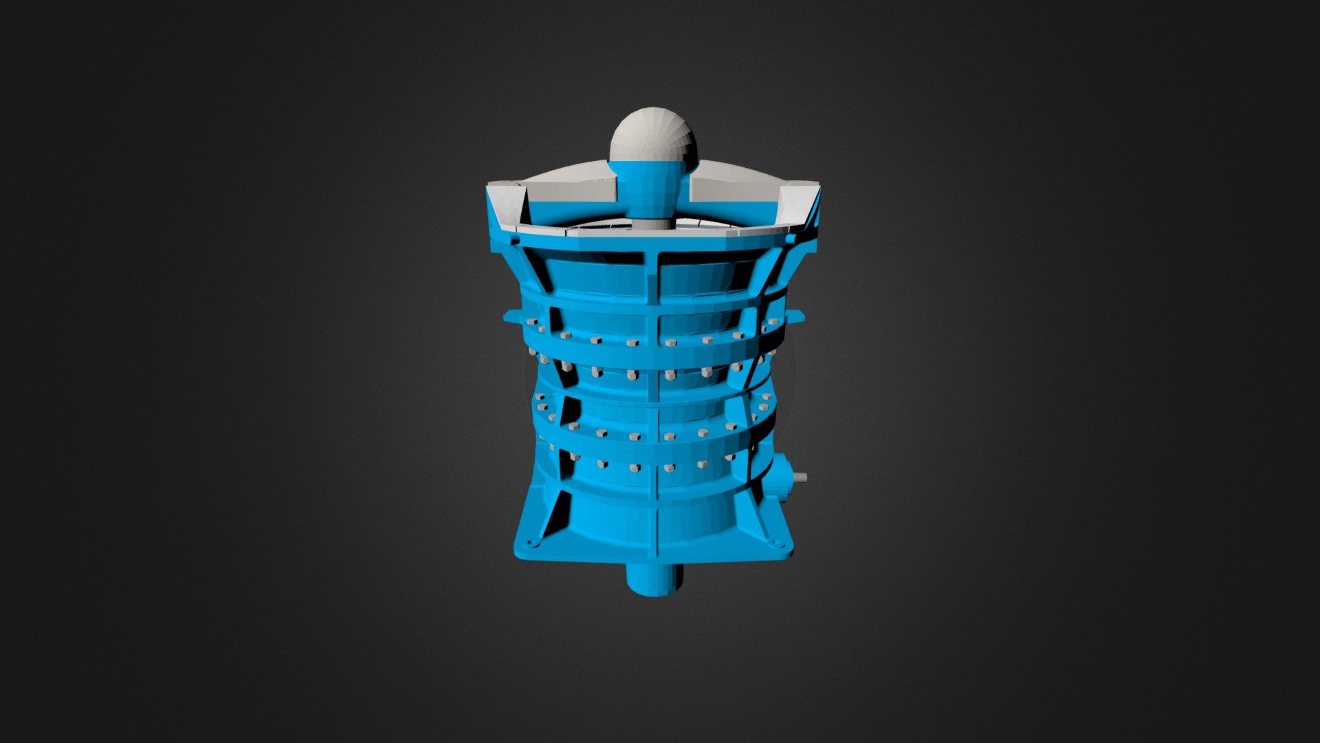 Gyratory Crusher - Direct upload - 3D model by thiyagu [c154537 ...