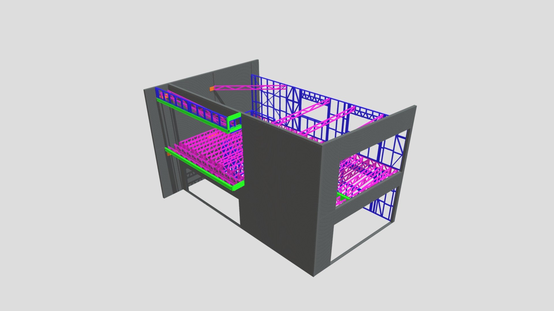 Warehouse 1 - 3D model by M-MODULAR [c15466d] - Sketchfab