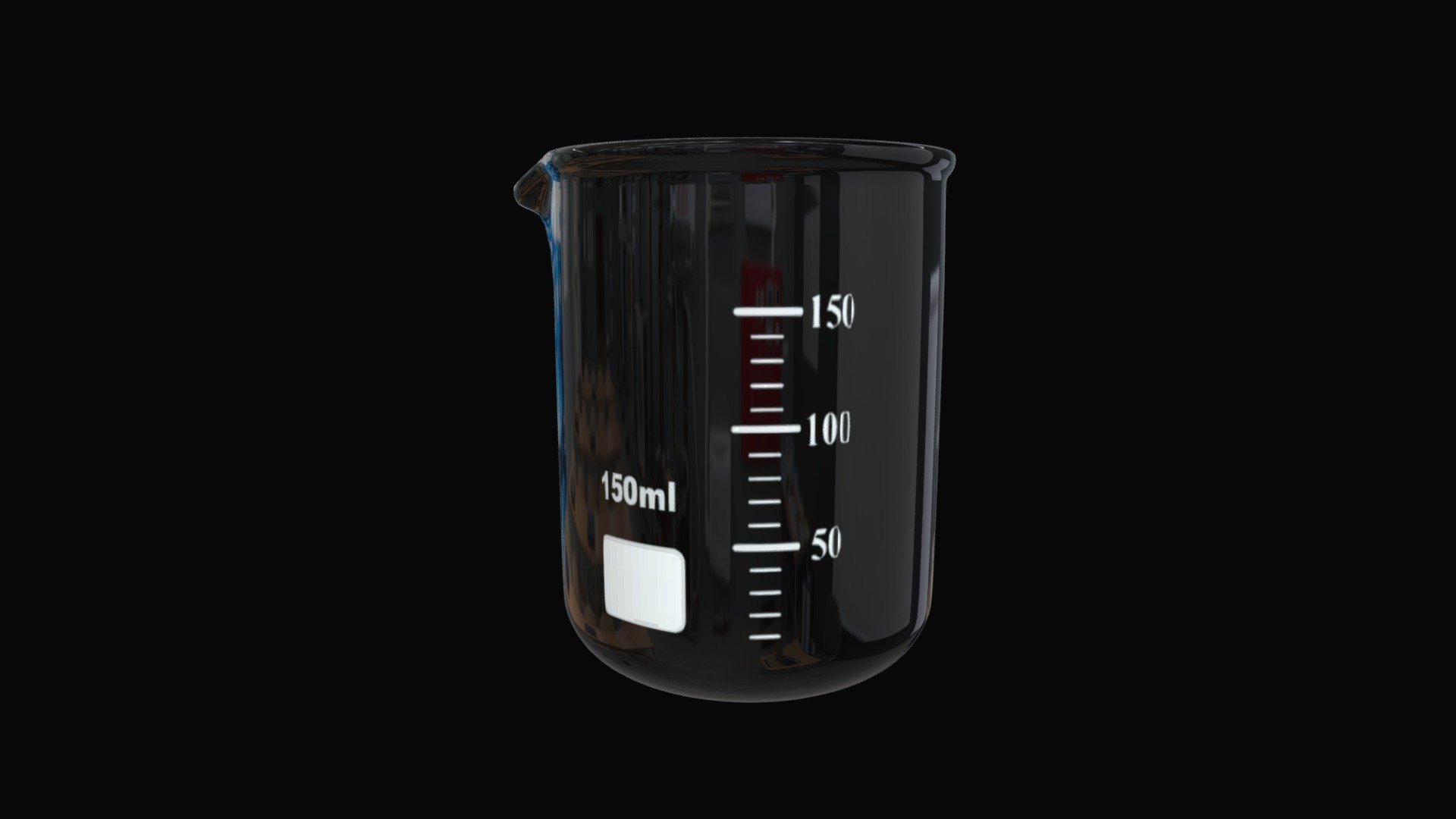 beaker - Download Free 3D model by itschemistry2 [c1560b5] - Sketchfab