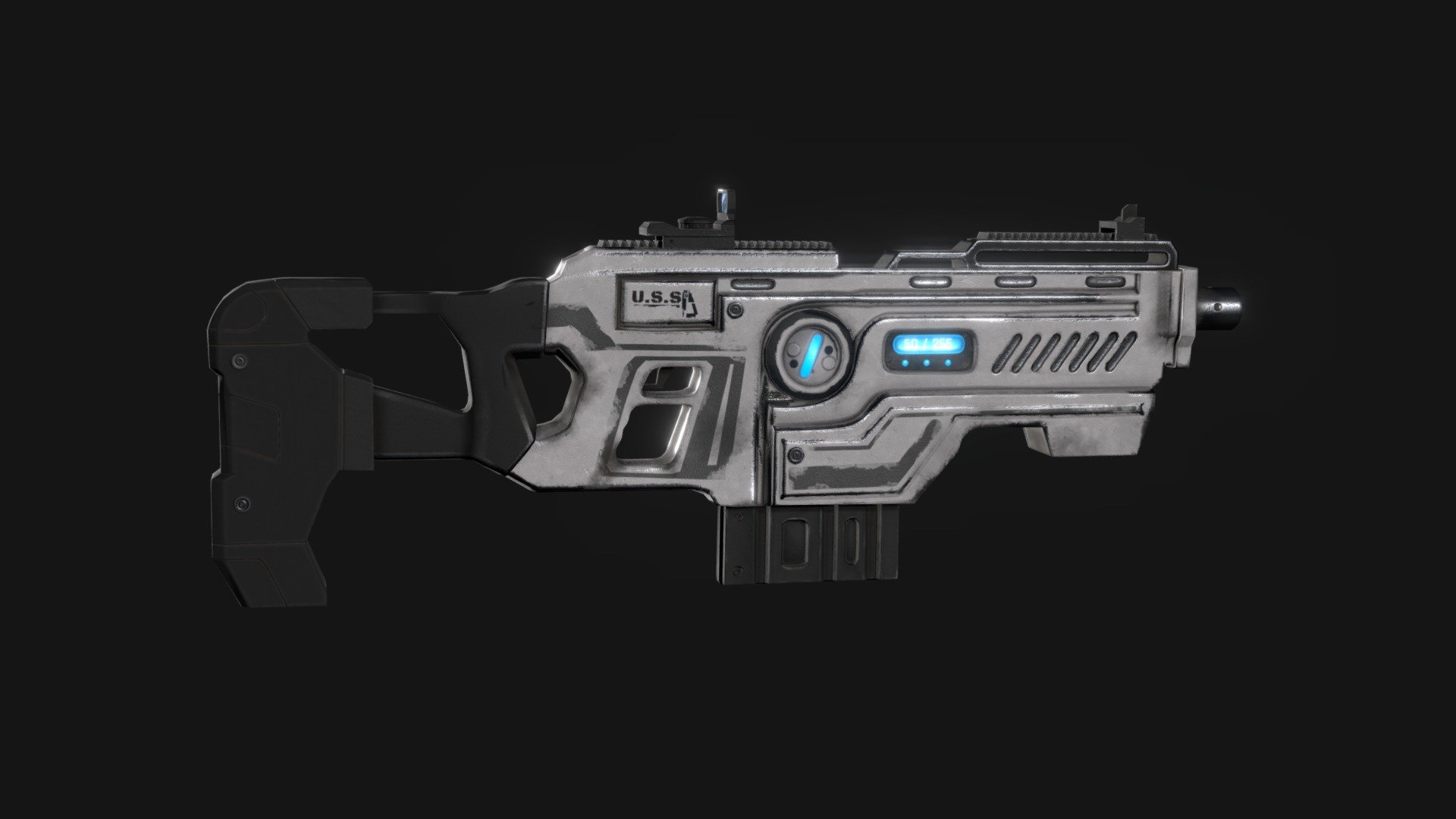 D-95 SF Super Rifle - 3D model by TraianDumbrava [c156cb4] - Sketchfab