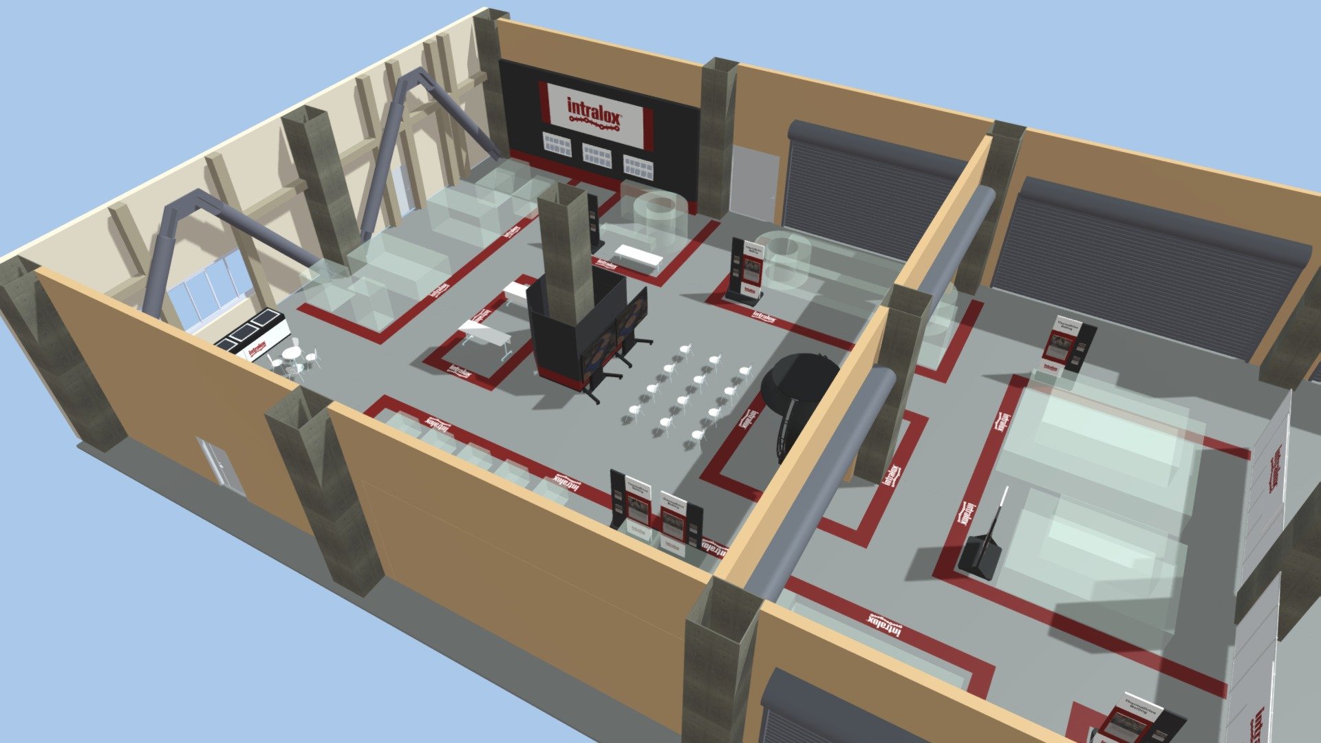 showroom on factory(Int) - 3D model by tamaya (@amotama) [c1575ce ...