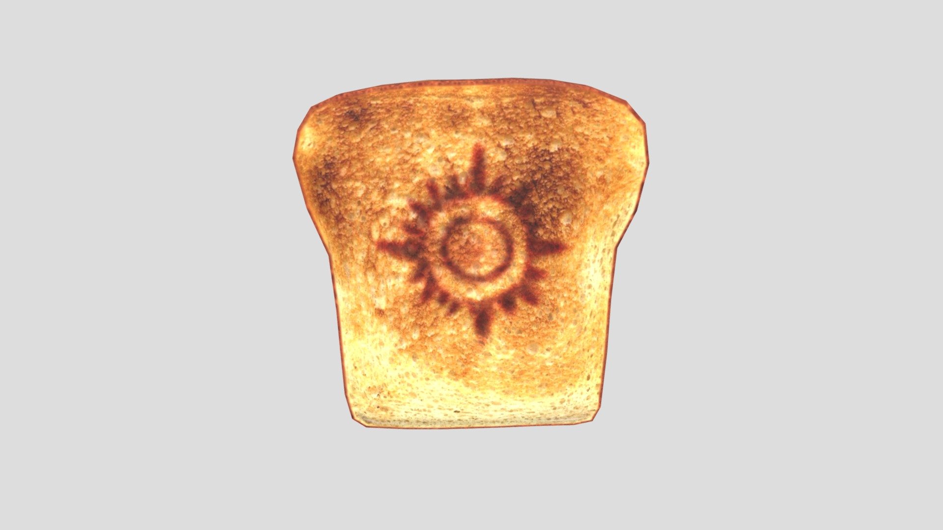 Sun Toast - 3D model by ricjfnas [c157cf0] - Sketchfab