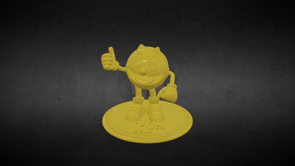 3DPRINT PACMAN 03 - 3D model by niviks [c15a1bd] - Sketchfab