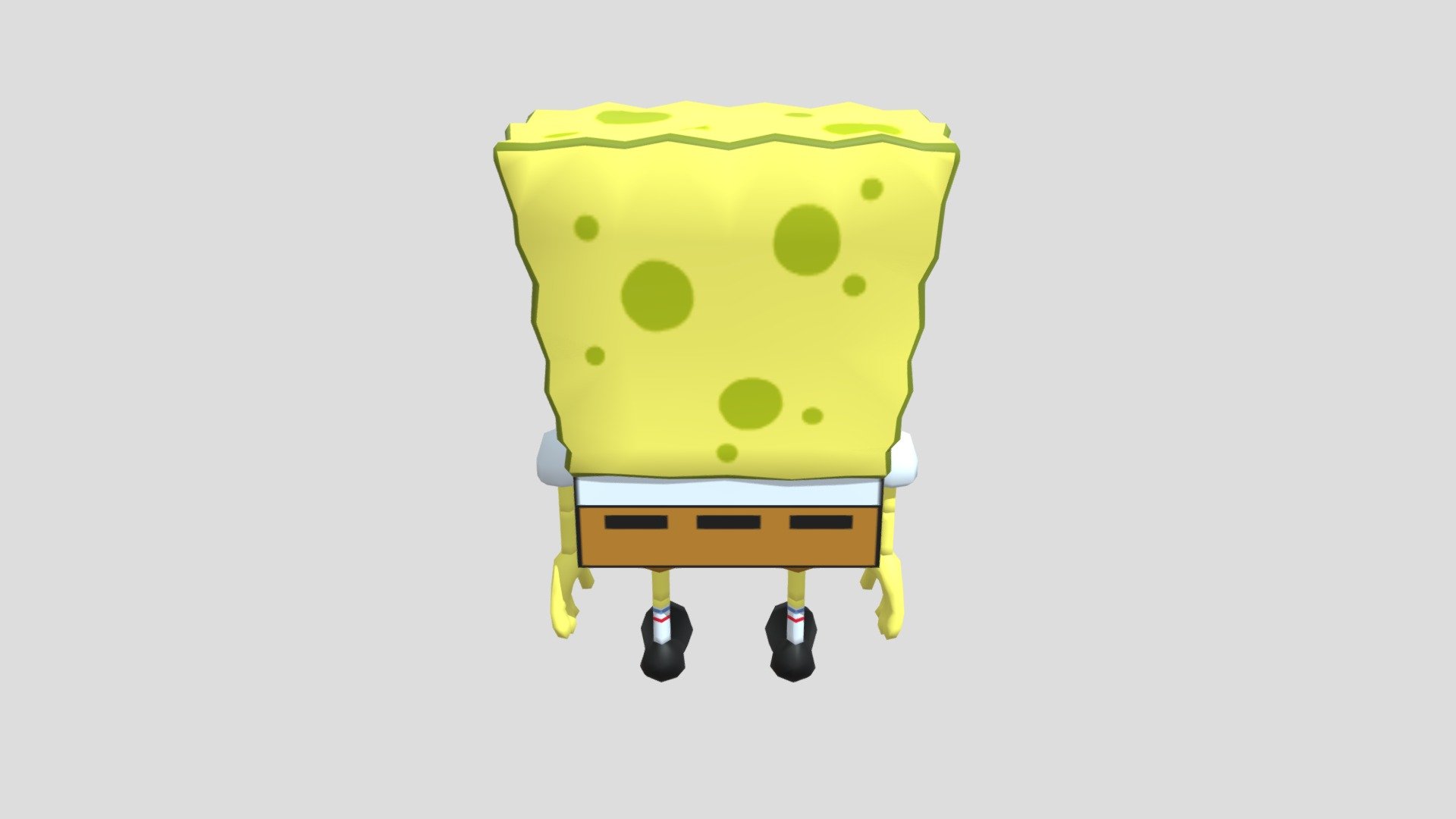 Spongebob Rig - Download Free 3D model by landon141 [c15a91b] - Sketchfab