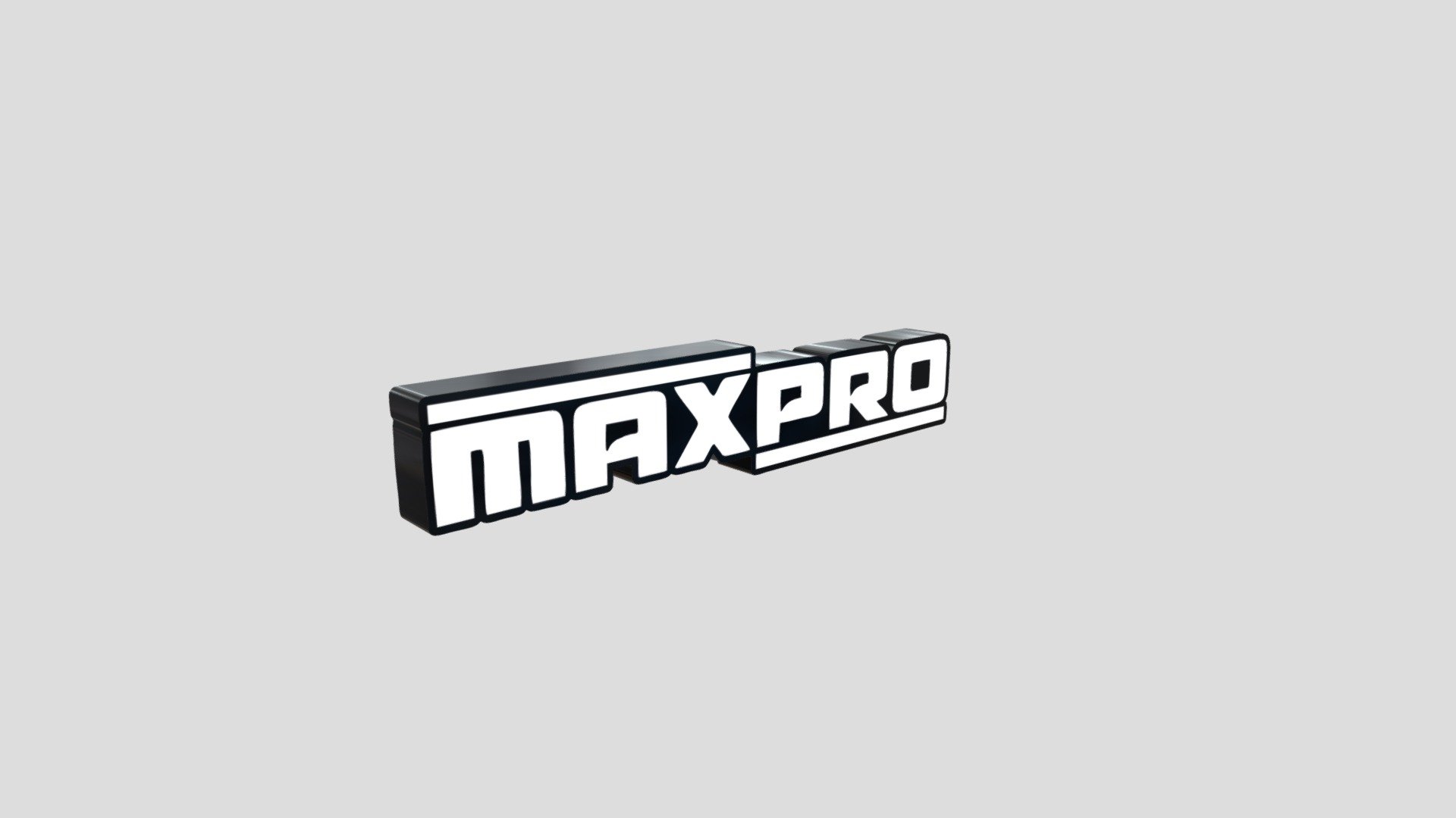 maxpro2 - Download Free 3D model by sualogo3d [c15bf4a] - Sketchfab