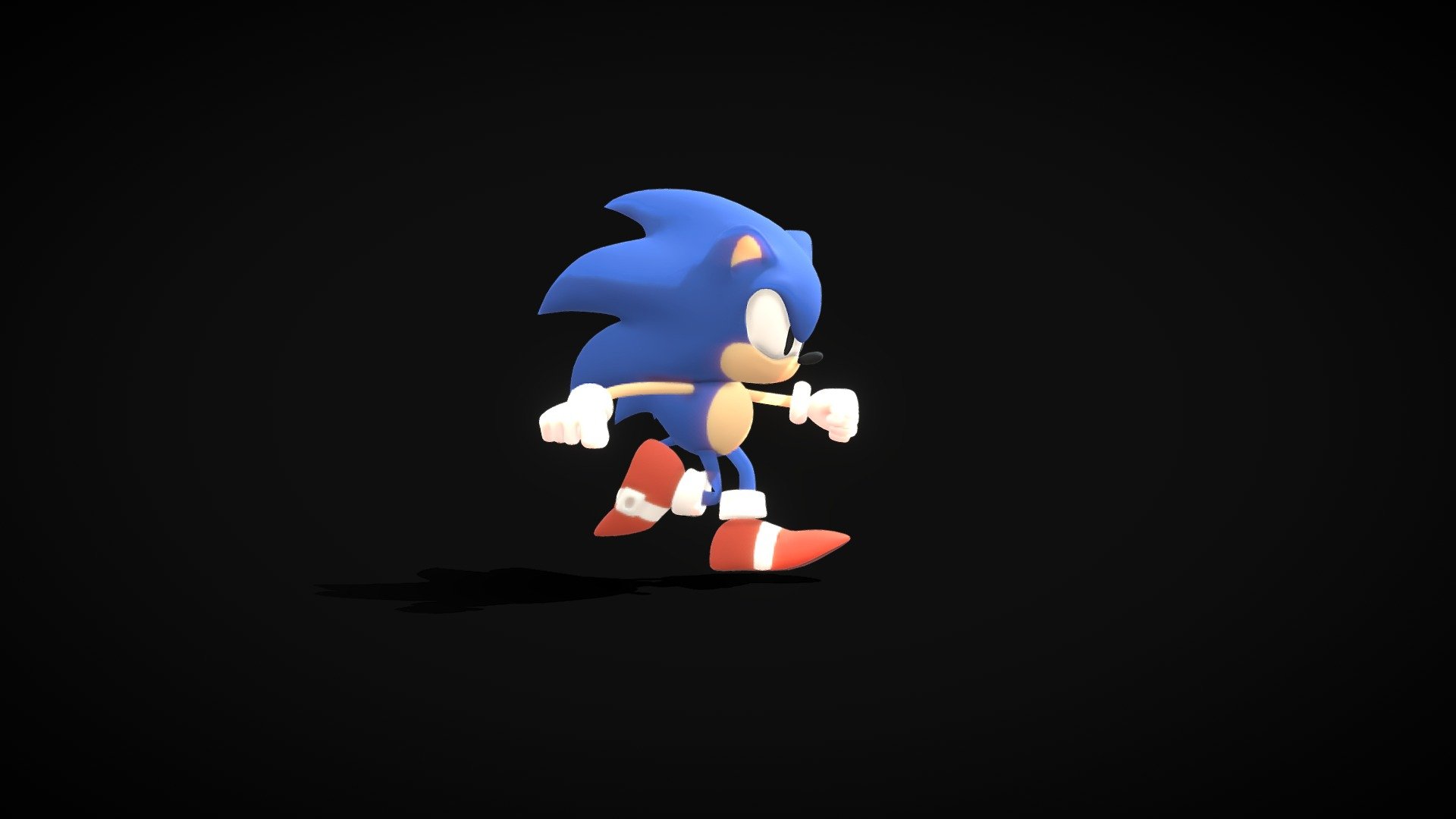 JP Sonic - Animation test - 3D model by UniverseXP [c15dc09] - Sketchfab