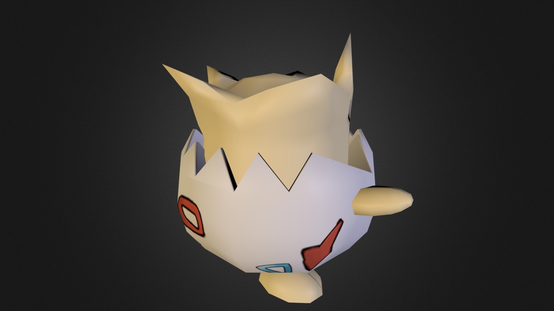 Togepi - 3D model by marevar [c15e721] - Sketchfab