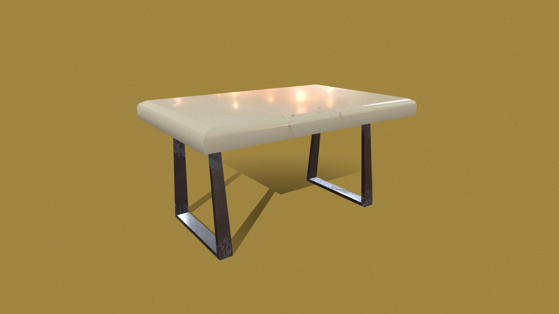 Modern Table - 3D model by MVT (@MadisonVT) [c15fd42] - Sketchfab