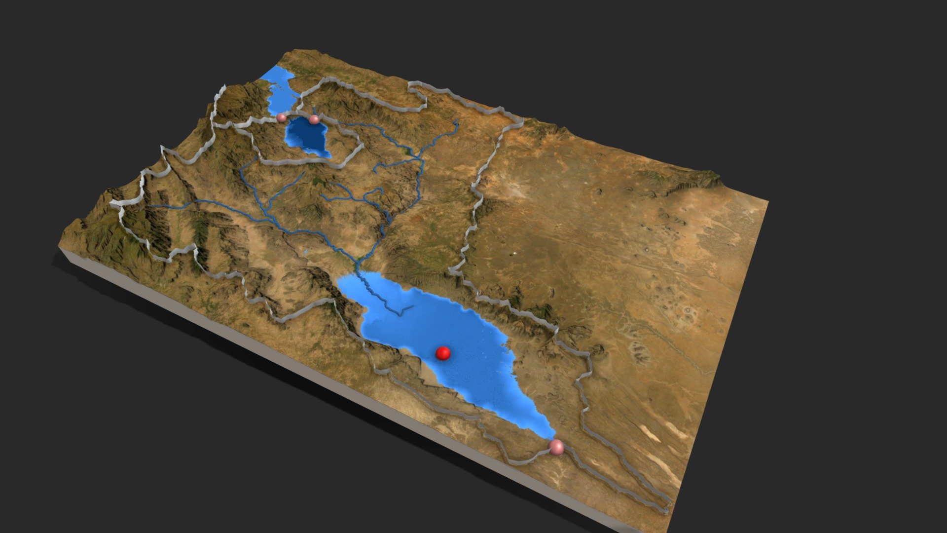 Chew Bahir - African Humid Period - 3D model by Domingos Studios ...