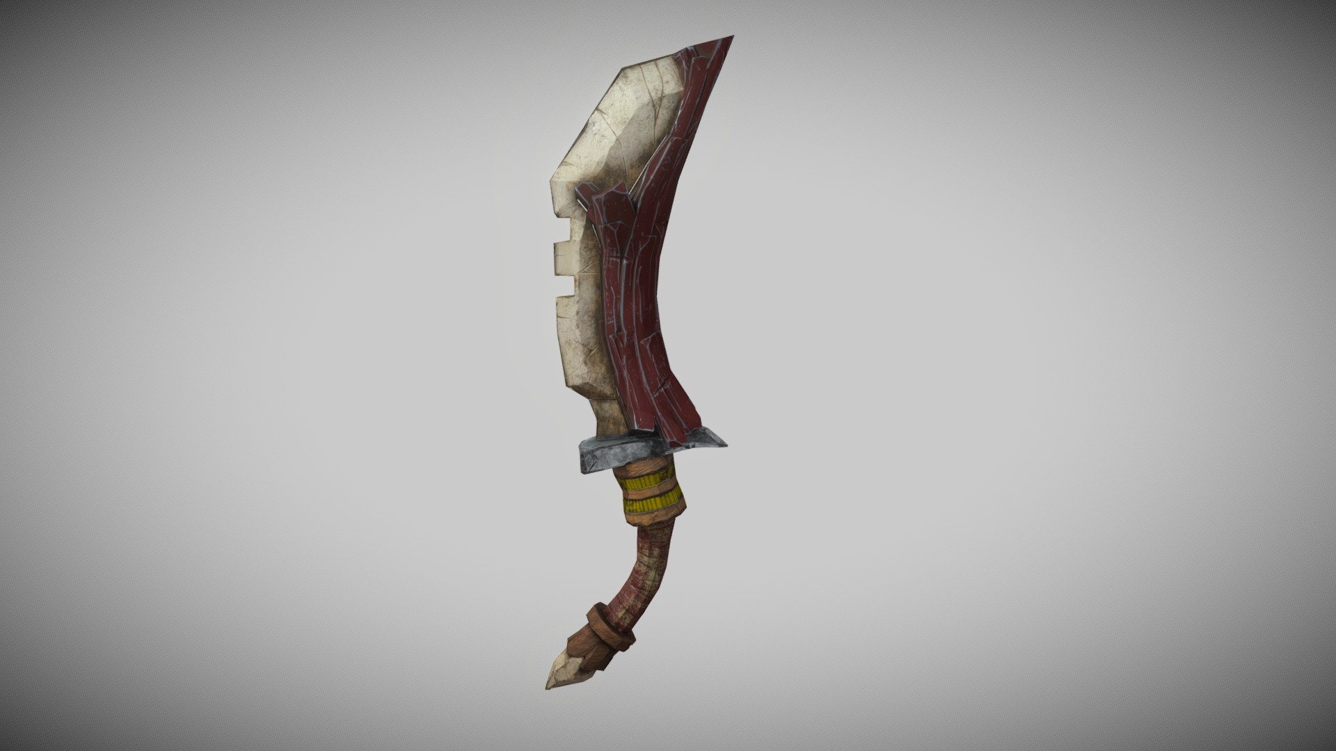 Texture painting Dagger - 3D model by kesterlo45 [c1614c9] - Sketchfab