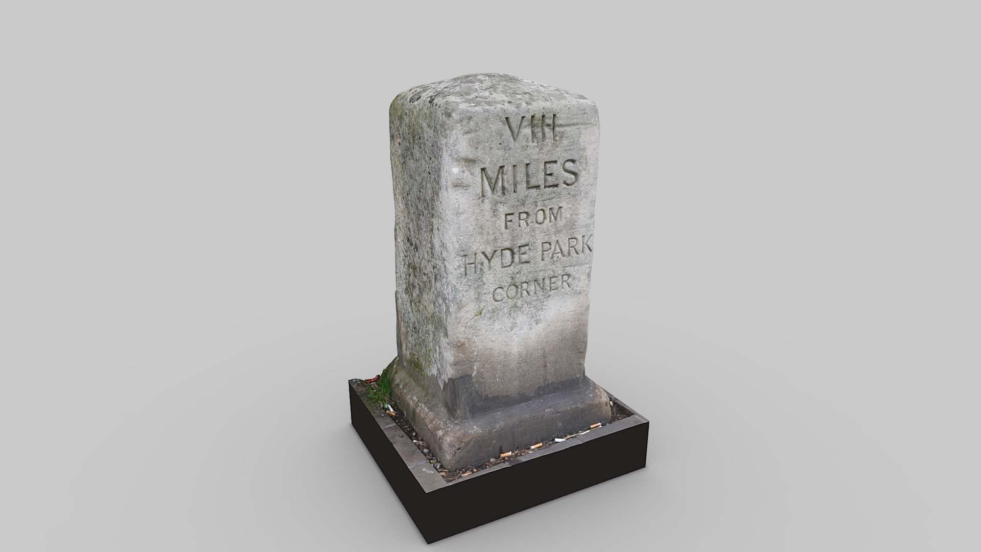 Richmond Milestone - Download Free 3D model by artfletch [c162865 ...