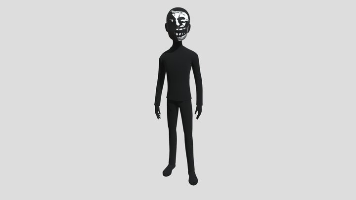 Trollface 3D models - Sketchfab