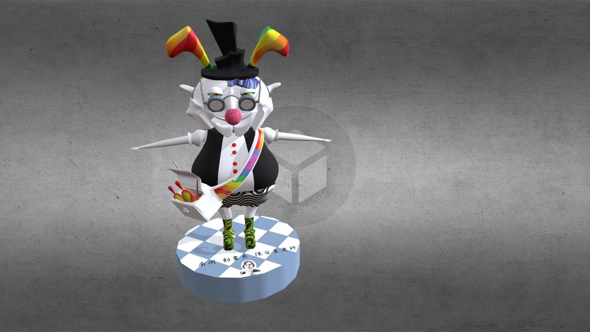 Magician Character - 3D model by 陳百薰 Pai-Hsun (@paihsun0602) [c164985 ...