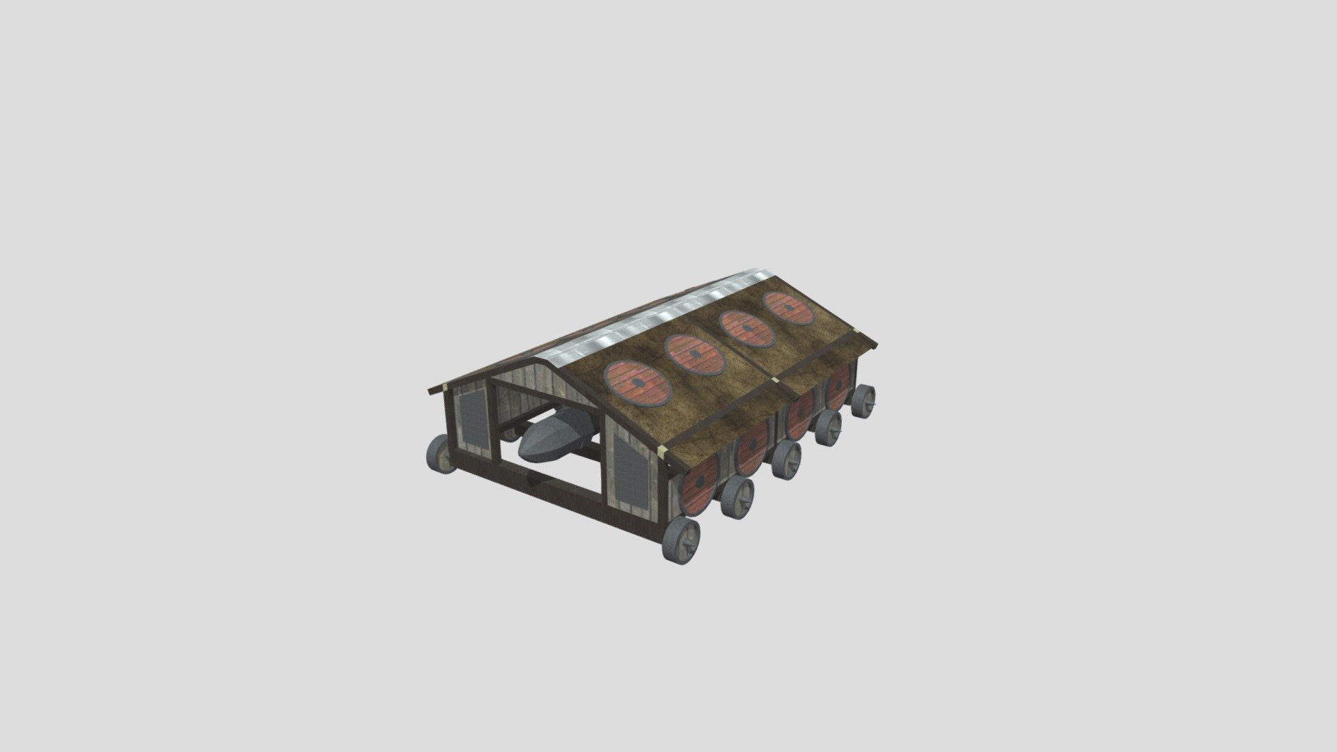 Siege Ram - Download Free 3D model by Bruno Macchioni (@brunomacchioni ...