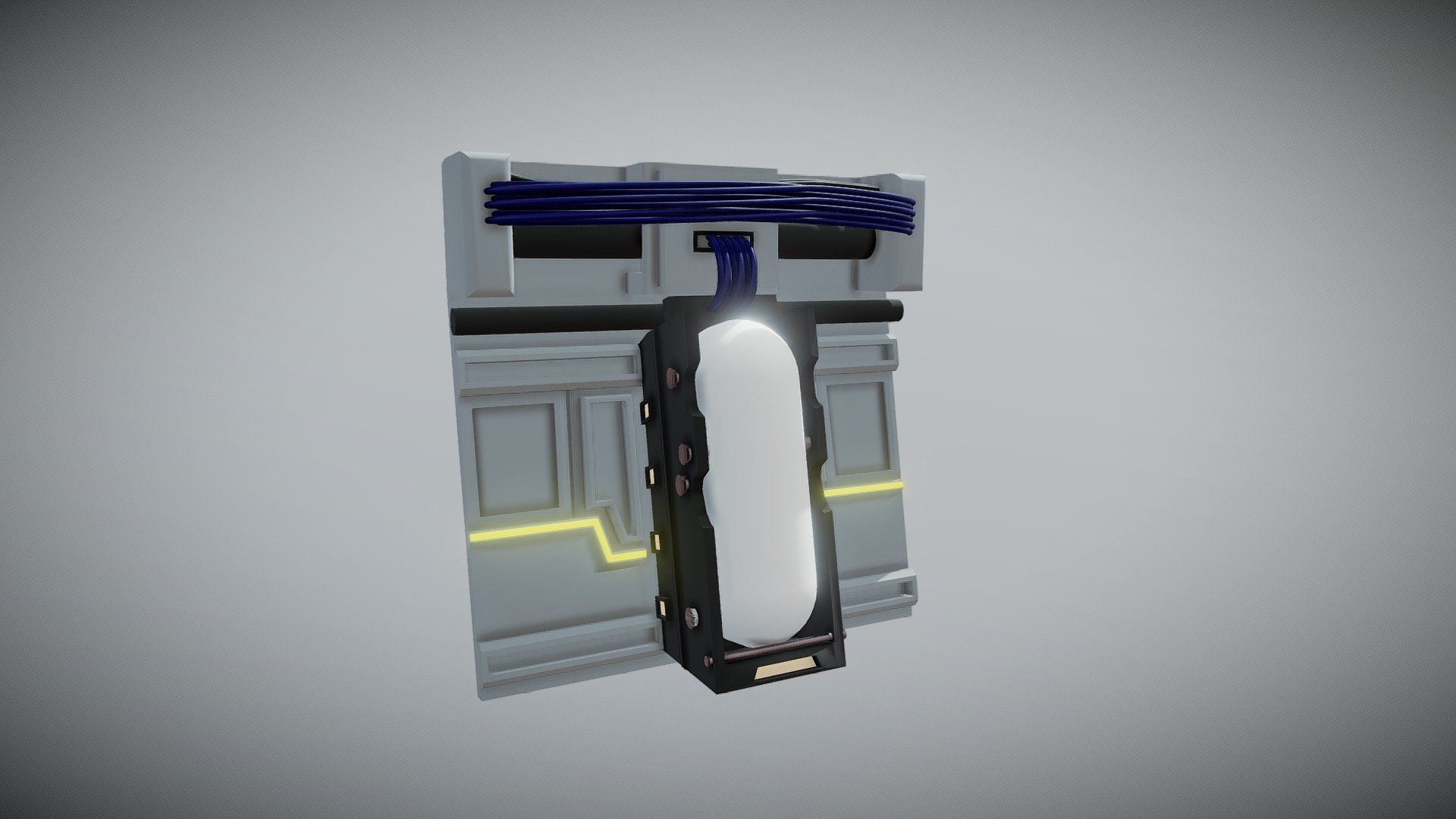 sleeping pod - Download Free 3D model by wazerh36 [c16678c] - Sketchfab
