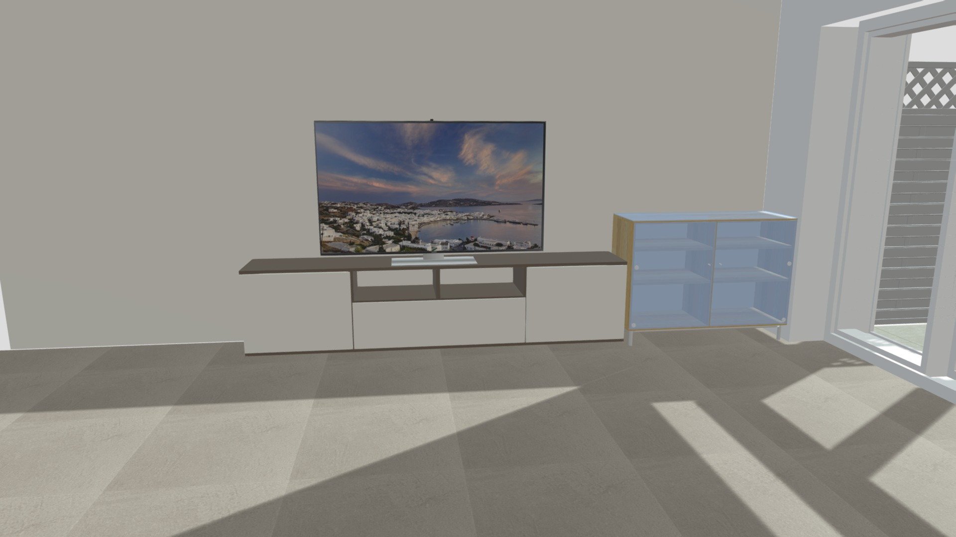 Home Custom TV Lowboard - 3D model by mravey [c1675f5] - Sketchfab