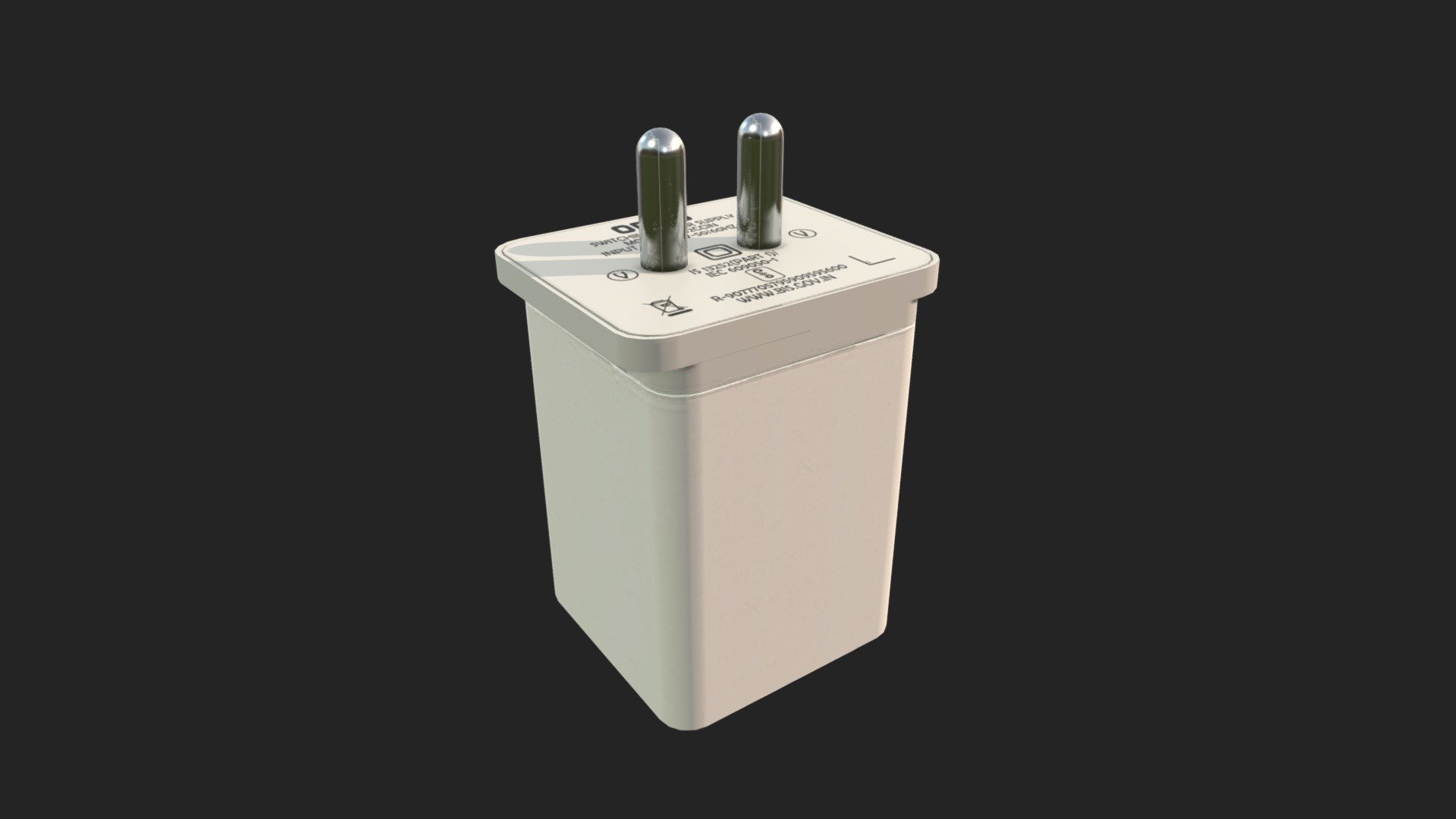 charger 3d props - 3D model by neet.koladiya [c16791a] - Sketchfab