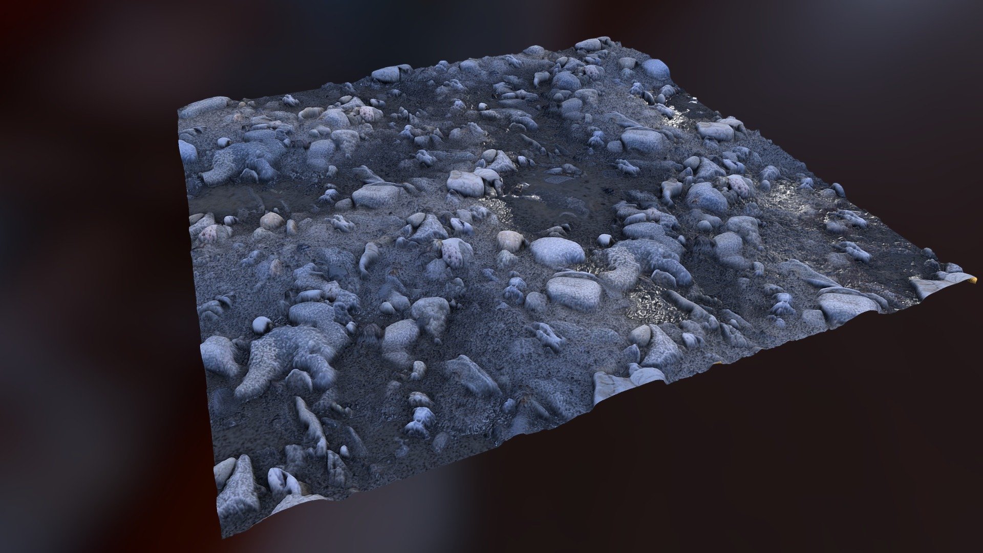 Pebble mixed with Sand Material - Download Free 3D model by André Bray ...