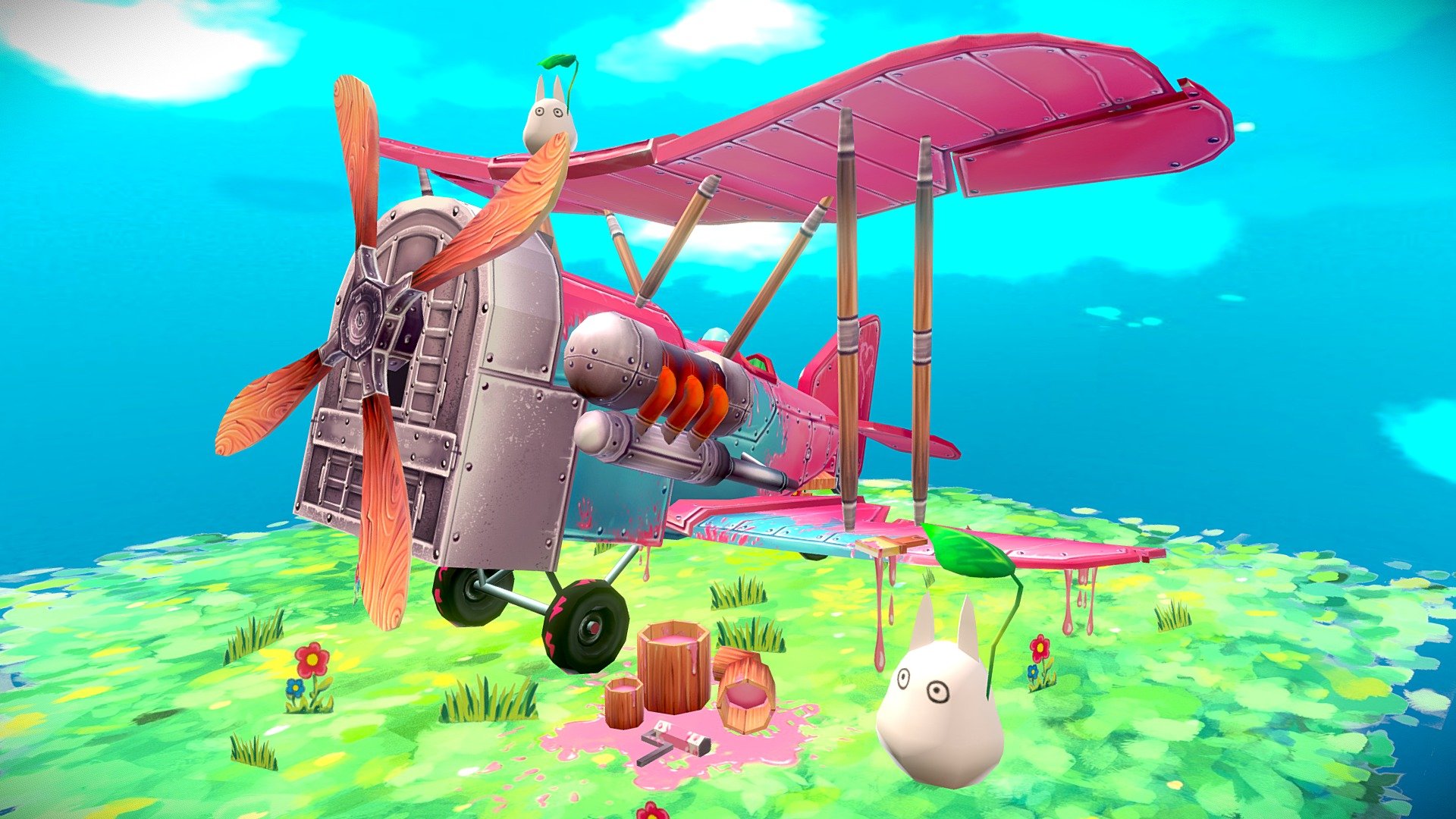 Stylized WW1 Plane - SE.5a 'Hisso' - 3D model by Lara D'Adda ...