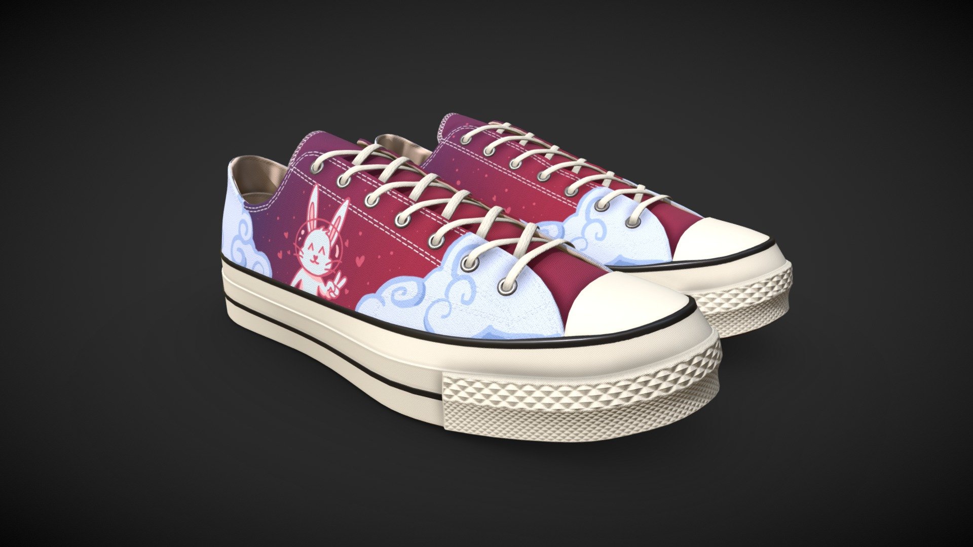 Space Shoes - 3D model by Pratibha (@Camay) [c16a1e2] - Sketchfab