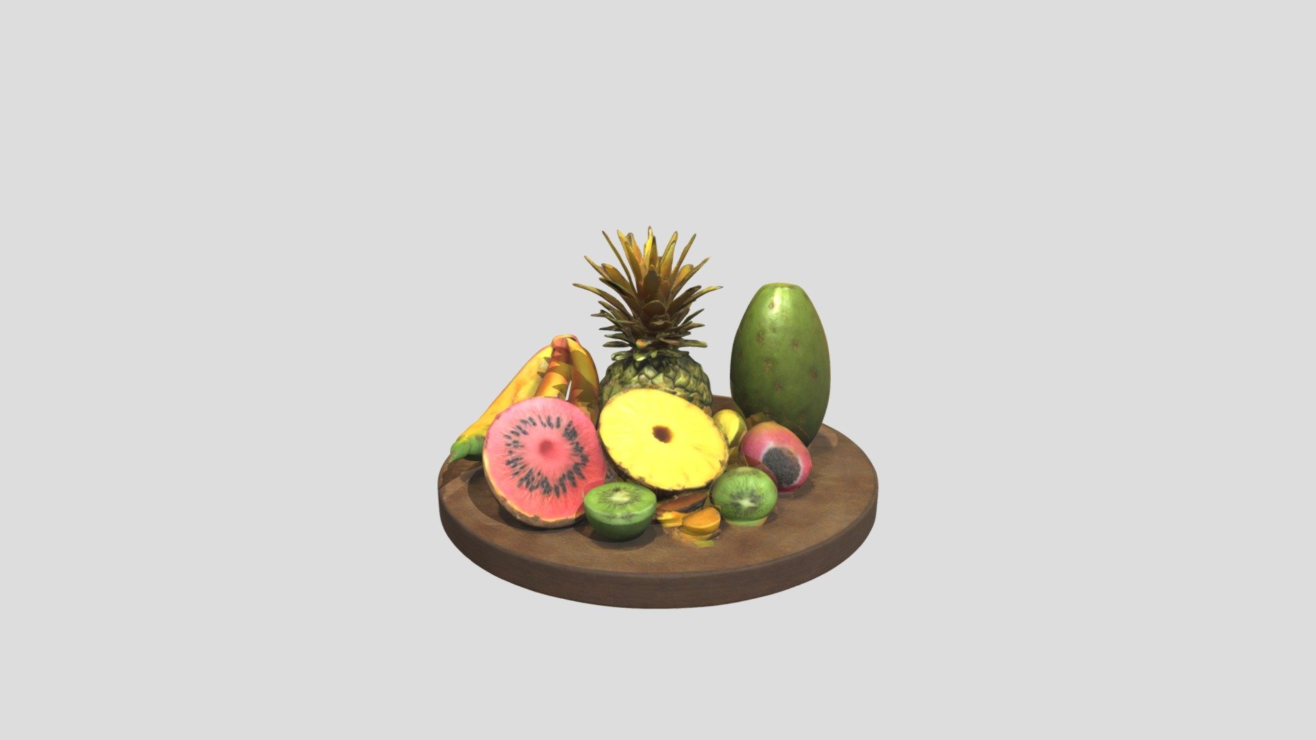 AI fruits - Download Free 3D model by Marco De Simone ...