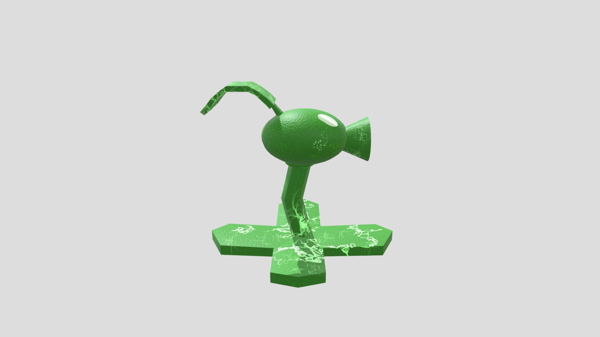 Toxic Pea - Download Free 3D model by SnowSnow (@SnowSnow20177068 ...