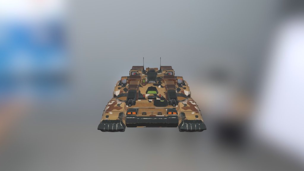 Mammoth Tank (WIP) - 3D model by phyothant [c16a603] - Sketchfab