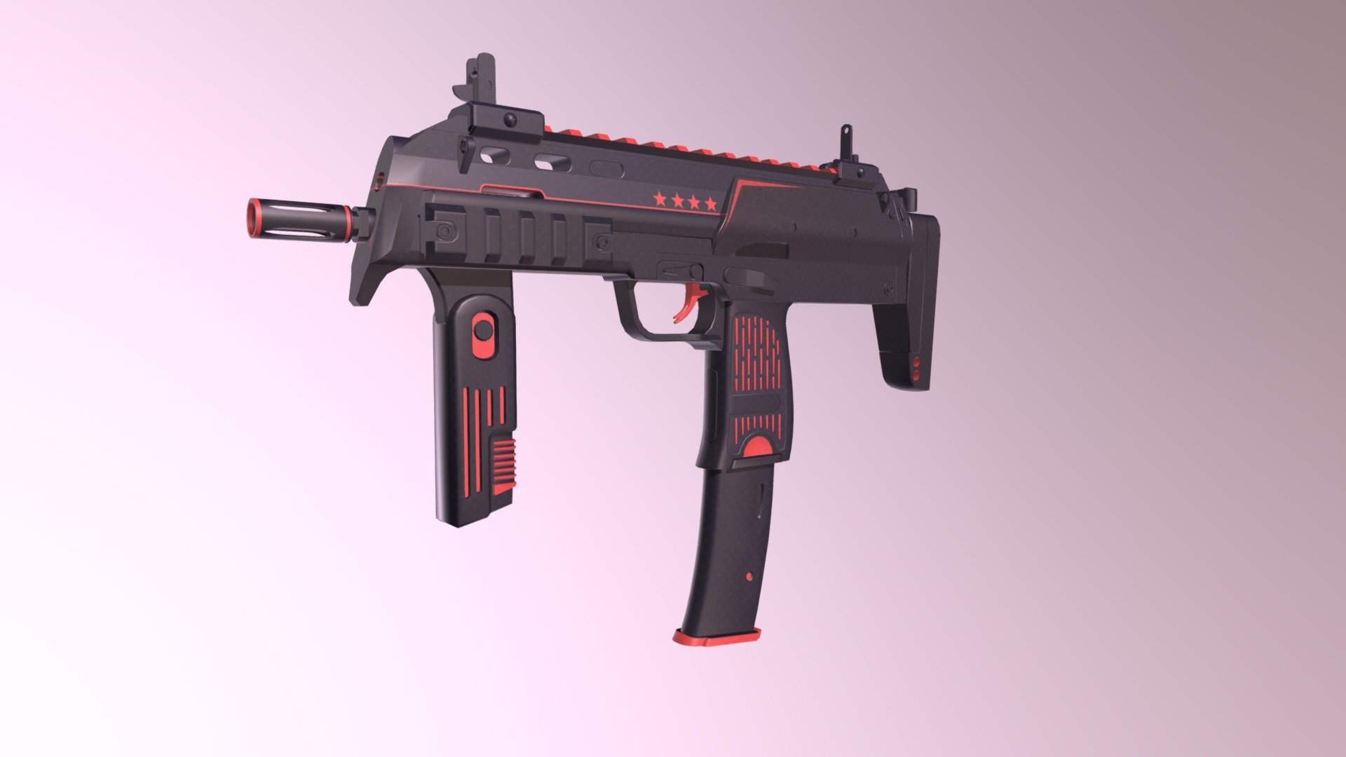 Mp7 | Sirius - 3D model by nighthawkkz [c16aeb2] - Sketchfab