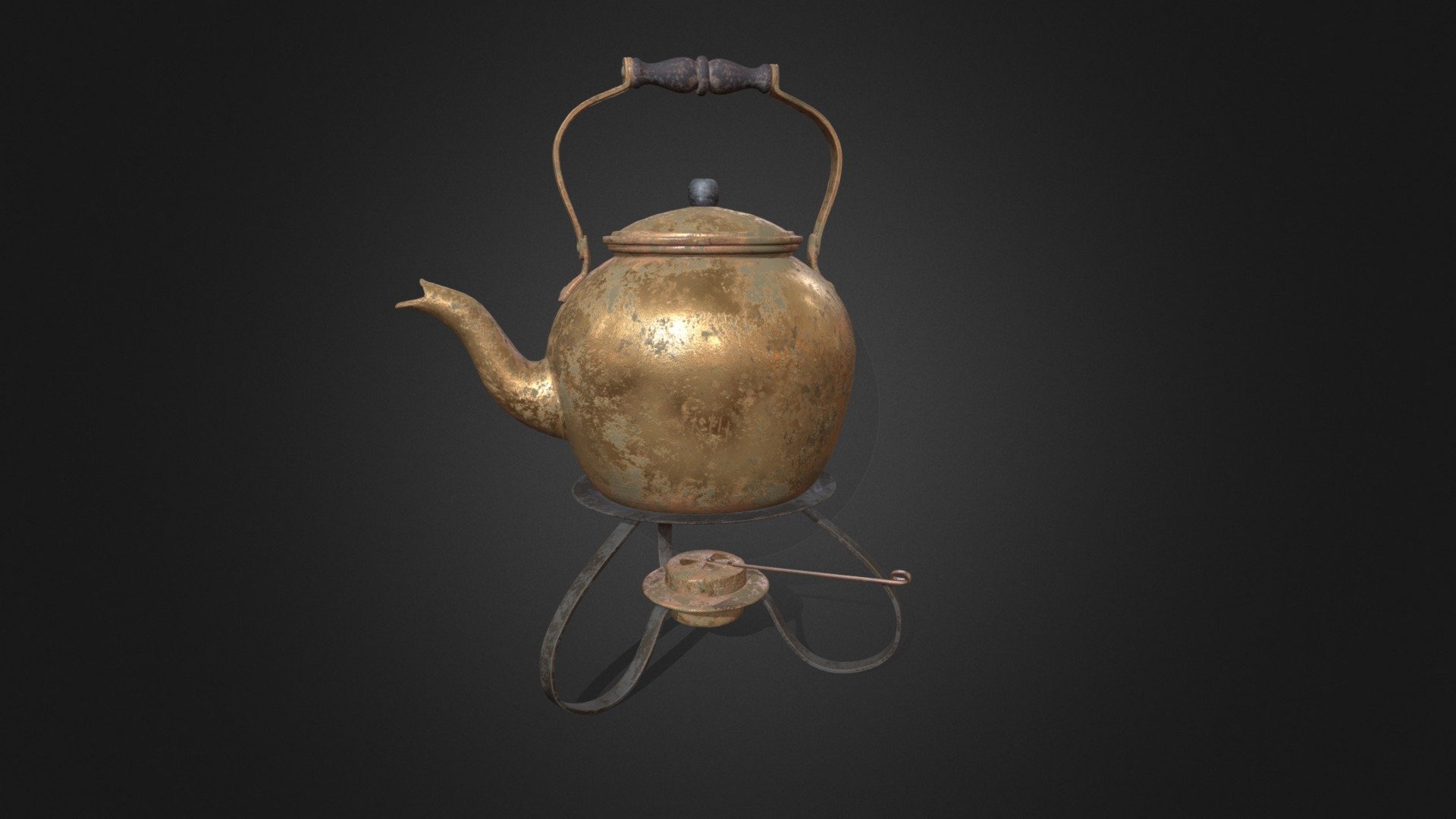 Kettle - 3D model by DraGGons [c16c0b1] - Sketchfab