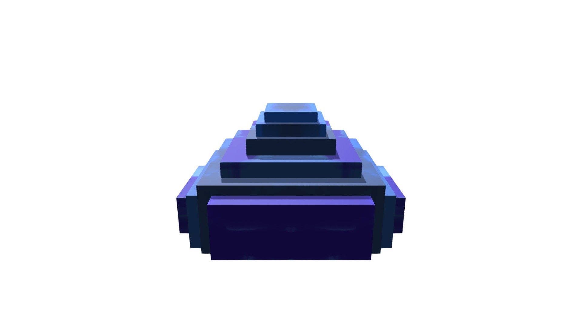 minecraft terraria model #2 blue slime - 3D model by Maddox (@howlandm ...