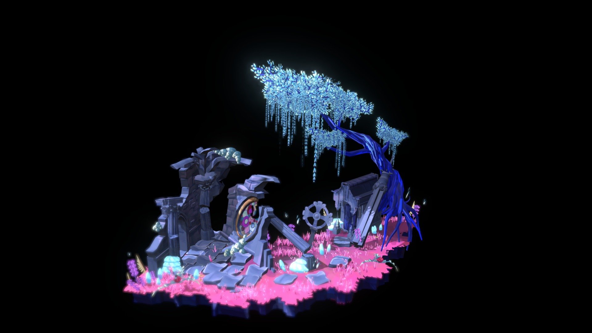 [SCHOOL WORK] Ruins - 3D model by Chiara (@Chiara_g) [c16f0e7] - Sketchfab