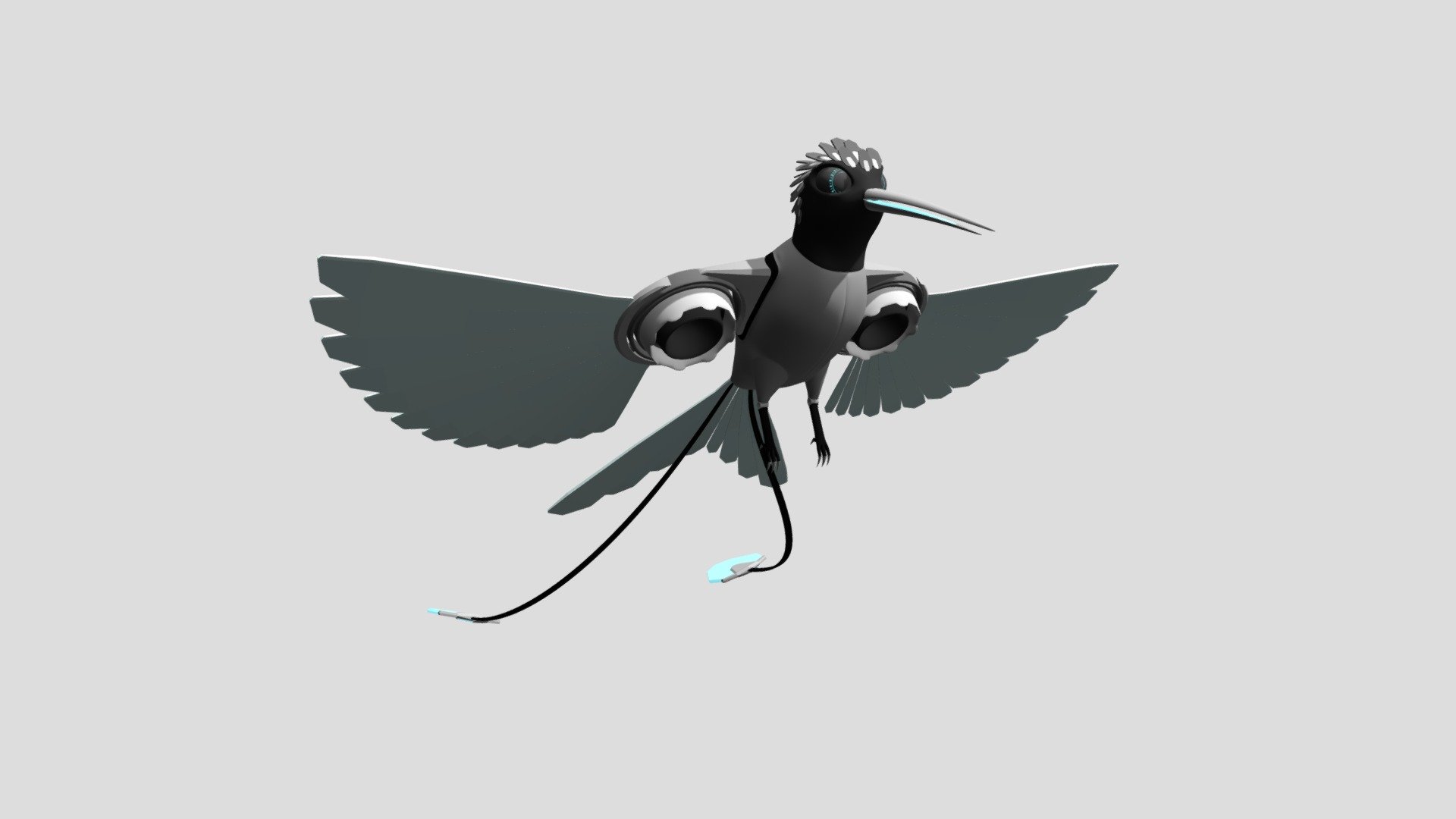 Robot Hummingbird - Download Free 3D model by Beakseed [c16f91f ...